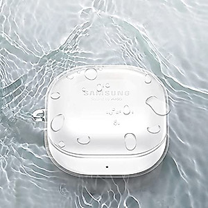 customgift Custom Samsung Galaxy Buds Live Case, Gift for Family, Shock Absorption Soft Clear TPU Cover DIY Photo, Galaxy Buds Pro Cover Personalized with Name