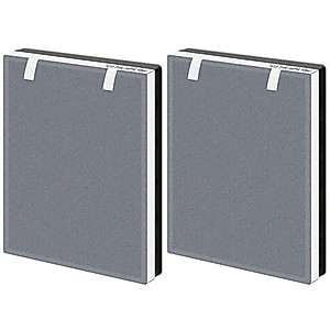 Vital 100 Replacement Filter for LEVOIT Vital 100 Air Purifier, Funmit 3-in-1 H13 True HEPA High-Efficiency Activated Carbon Filter, Compared to Part # Vital 100-RF, 2 Pack