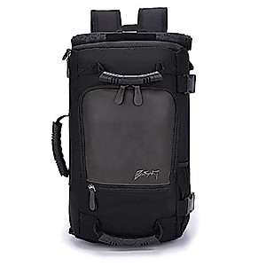 BE SMART Laptop Bag Outdoor Large Travel Waterproof Backpack fits 16 inches Computer Sport Backpack Business Durable School bags book bags for College Student Day Pack for Men and Woman-Black