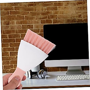 Hoement Household Supplies Dog Cleaning Kit Mini Broom Broom Cage Cleaner Small Broom and Dustpan Cleaning Brush Mini Saucepan to Attach to Door Cleaning Broom Keyboard Cleaner Brush