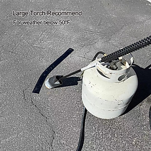 EWT Premium Asphalt Tarmac Parking lot Joint and Crack Sealer Repair Hot-Filler II Tape 2IN x 50 FT Long (3mm Thick)