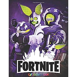 fortnite coloring book: + 75 coloring pages for kids +75 Amazing Drawings:All Characters , Weapons & Other ( original design )