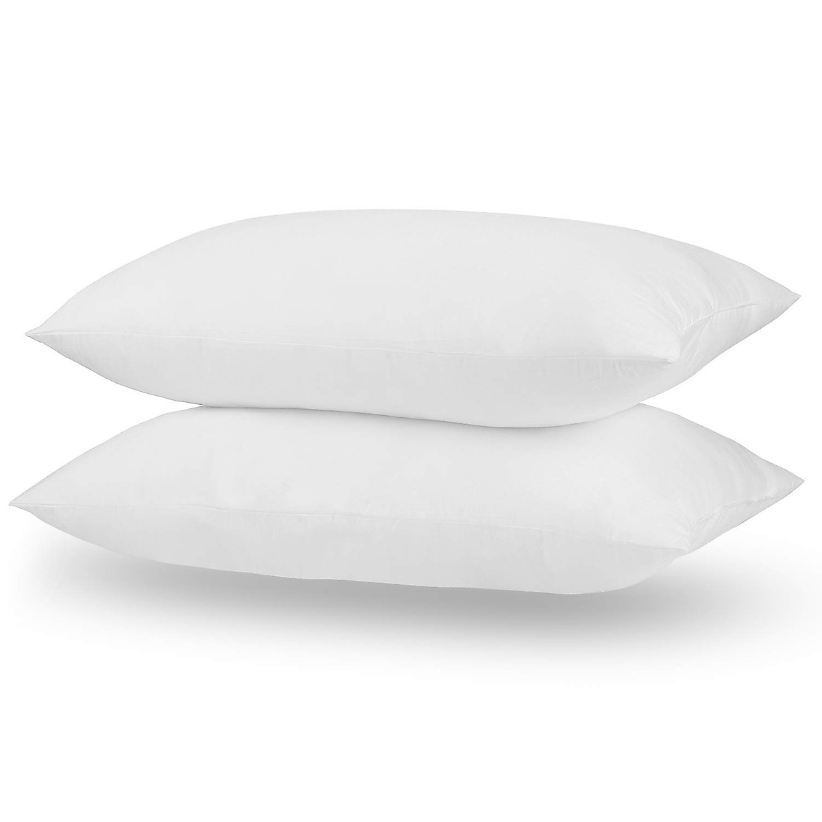 Acanva Bed Pillows 2 Pack Hotel Collection Luxury Soft Inserts for Sleeping-Breathable and Comfortable for Stomach Back Sleepers, Standard (Pack of 2), White 2 Count