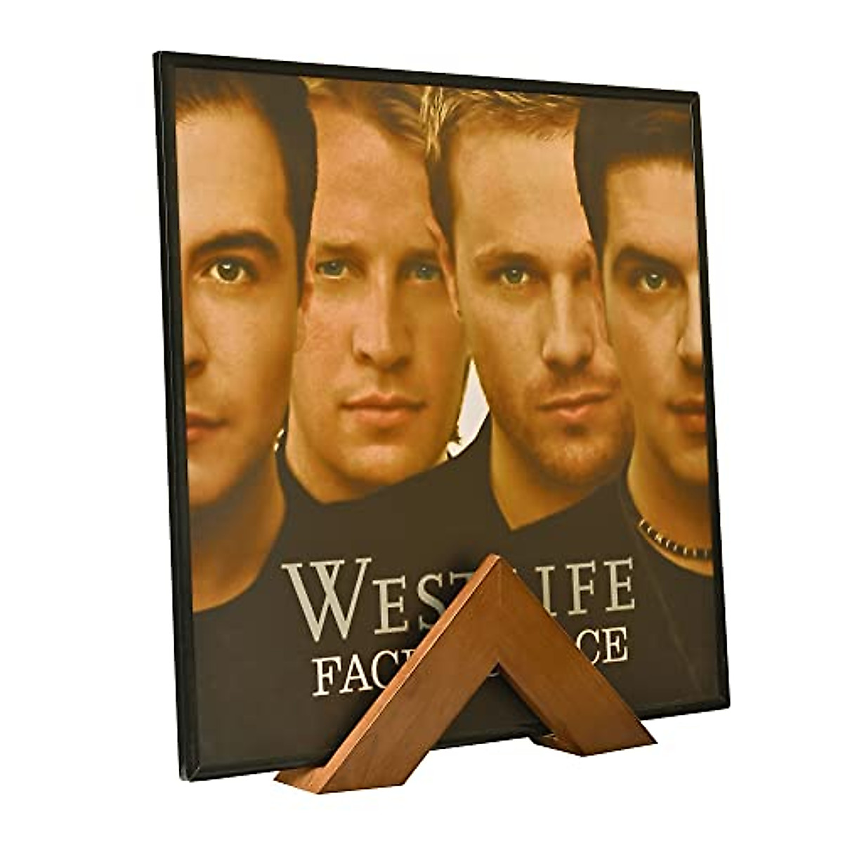 Stylish Vinyl Record Holder Wall Mount Shelf Set of 2