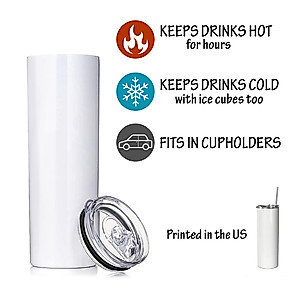 QICD 20 oz Insulated Double Wall Stainless Steel Tumbler with Spill Proof Lid and Reusable Straw, Water Bottle Coffee, Mexican Latina Chingona Princess Cup Mug Tumbler (Chingona1)