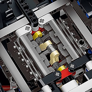 Brick Construction Toy, Technique Building Blocks and Engineering Toy, Adult Collectible Model Cars Kits to Build, 1:12 Scale Racing Car Model 1620 Pieces