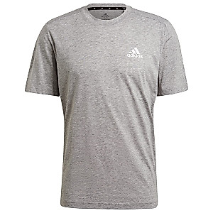 adidas mens FR Tee Medium Grey Heather/White X-Large