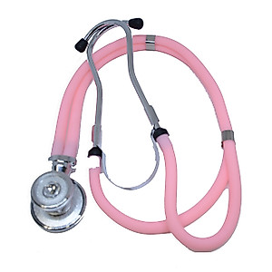 Sprague Rappaport Stethoscope Dual Head Adult + Free Lightweight Storage Case, Multipurpose Sheers, Penlight, Measuring Tape