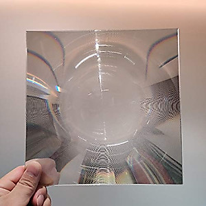 Fresnel Lens 150x150mm, Focal Length 140mm, Acrylic Lens (not Glass), for Solar Heating, Magnifiying, Optics/Visual Education