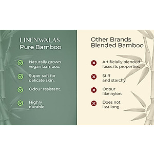 LINENWALAS 100% Organic Bamboo Silk Pillow Cases Standard Size, 2 Pack Soft, Breathable, Cooling Pillowcases Set Queen Size with Envelop Closure for Halloween (Burnt Orange, 20x30 Inches)