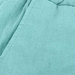 GiliGiliso Men's Casual Pants Men Solid Casual Elastic Waistband Pocket Cotton Linen Panel Trousers Pants Men's Compression Shorts Mint Green, XL