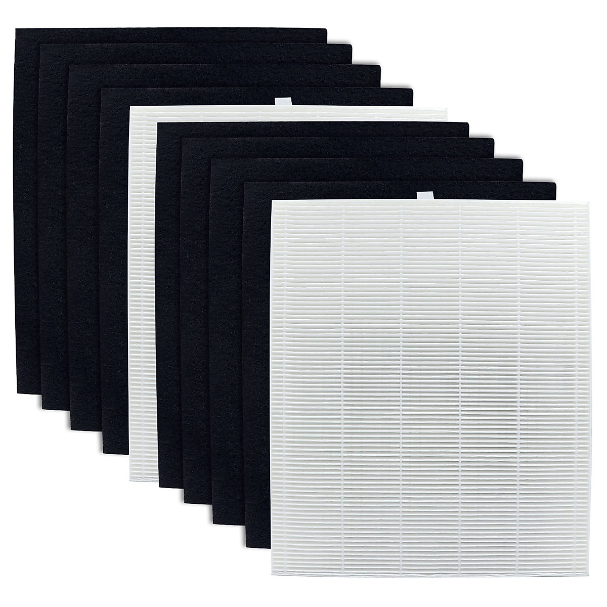 C545 Filter Replacement True HEPA Replacement Filter S Compatible with Winx C545 Replaces Winx S Filter,Two H13 Class True HEPA filters + 8 Activated Carbon Filters