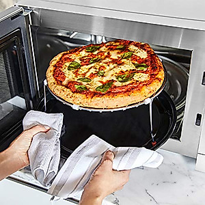 Panasonic HomeChef 4-in-1 Microwave Oven with Air Fryer, Convection Bake, FlashXpress Broiler, Inverter Microwave Technology, 1000W, 1.2 cu ft with Easy Clean Interior - NN-CD87KS (Stainless Steel)