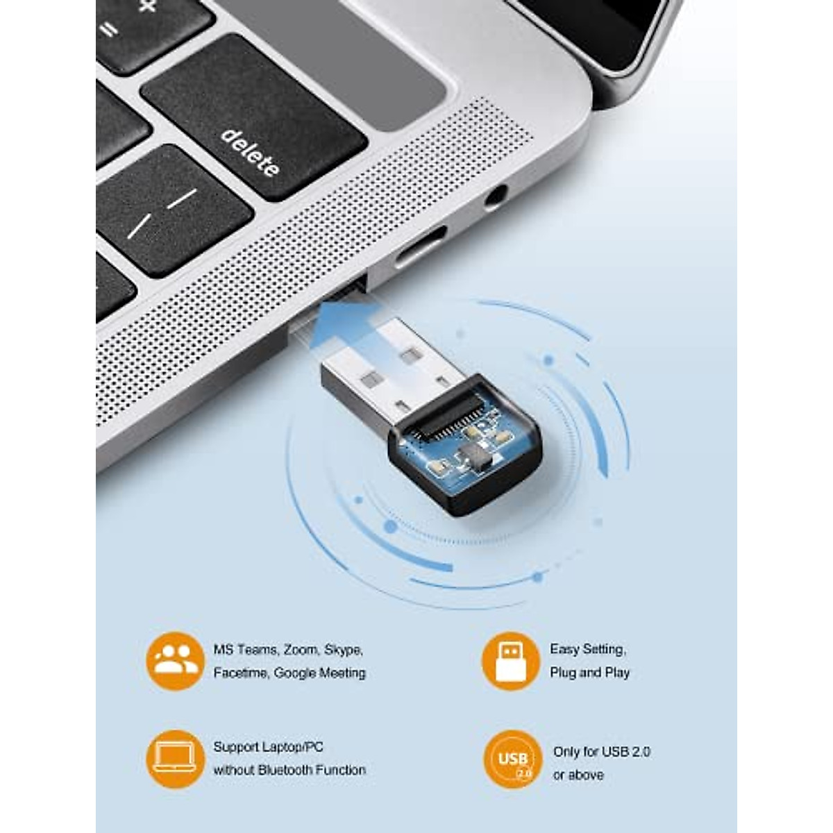 Bluetooth Headset, Sarevile Bluetooth Trucker Headset with Upgraded Microphone Noise Canceling for Trucker, Hand Free Wireless Headset with Adapter for Office Meeting. Widely Compatible for Computer …