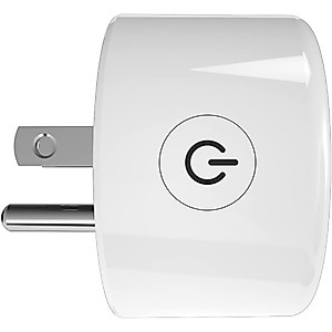 GHome Smart Mini Plug Compatible with Alexa and Google Home, WiFi Outlet Socket Remote Control with Timer Function, Only Supports 2.4GHz Network, No Hub Required, ETL FCC Listed (2 Pack), White