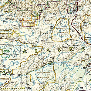 Alaska Map (National Geographic Adventure Map, 3117)