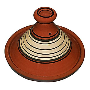 Moroccan Cooking Tagine Glazed X-Large 13 Inches in Diameter Authentic Food