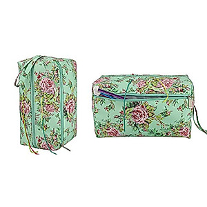 Portable Travel Use Knitting Yarn Storage Tote Bag Crocheting Needle Hooks Pouch Organizer