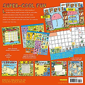 Kid's Awesome Activity Wall Calendar 2020