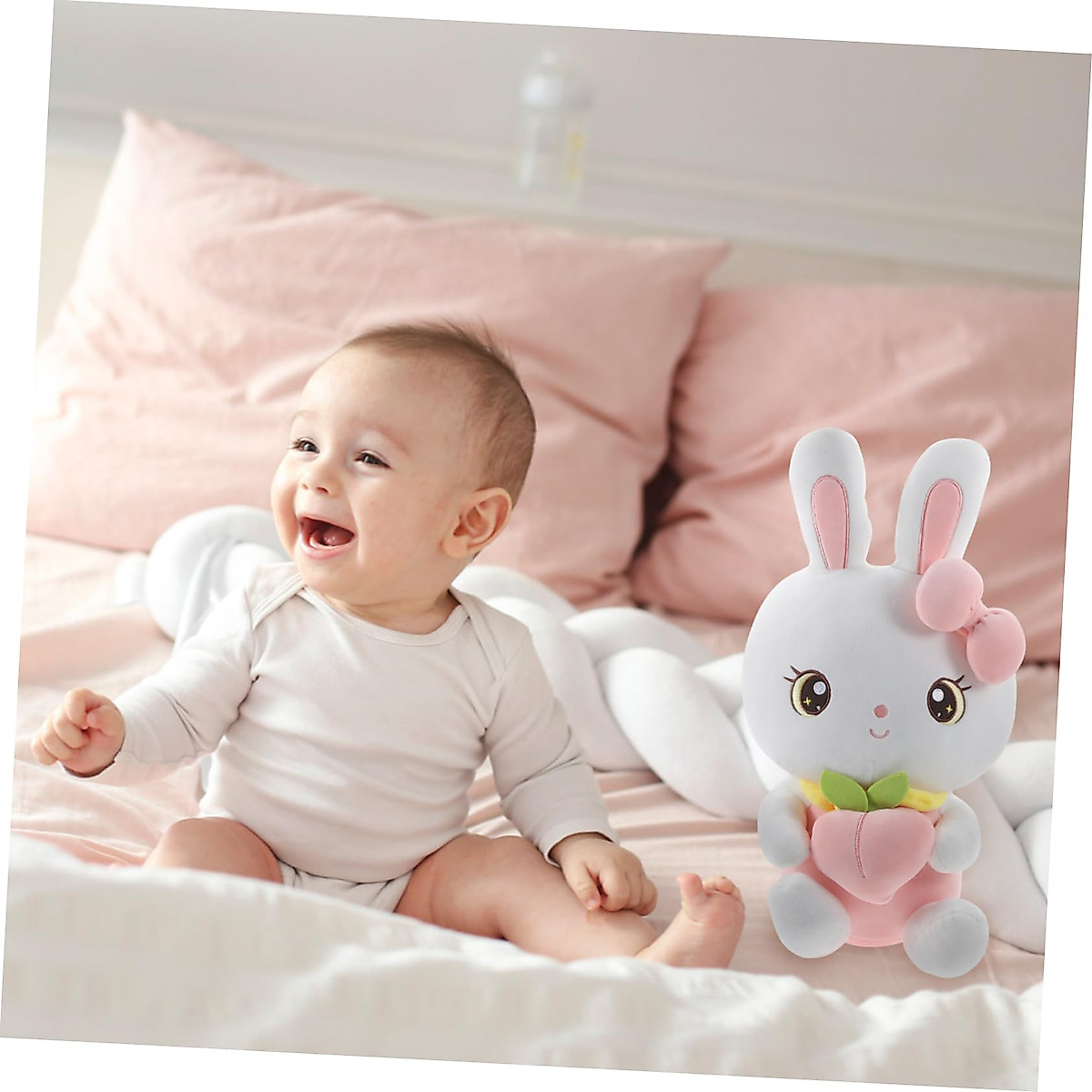 ibasenice 8 Pcs Stand up Ring Walking Assist Tools Xpen Playpen for Babies and Toddlers Arm Strength Ring Pullups Big Playpen Bed Stand up Assistant Baby Crib Diaper Plastic