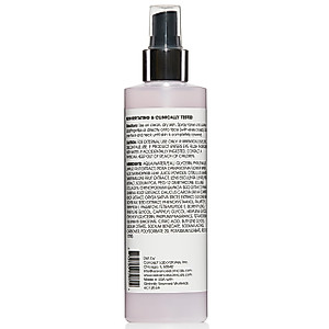 Advanced Clinicals Collagen + Rosewater Facial Mist Toner W/Charcoal & Aloe Vera. Alcohol-Free PH Balancing Formula Detoxifies & Hydrates Skin Improving Overall Skin Tone, Calming Face Mist, 8 Fl Oz