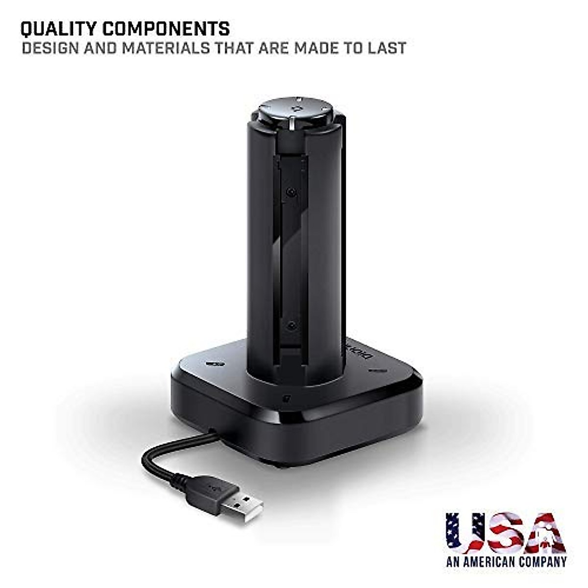 Bionik Tetra Power - Nintendo Switch Joy Con Charging Dock (4 Controllers) with Built-In Cable Adjustment System and LED Charge Status Indicators