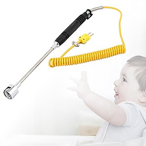 YUELER Portable K Type Thermocouple Temperature Probe Sensors Accurate Measurement K-Type Sensors Temperature Probe