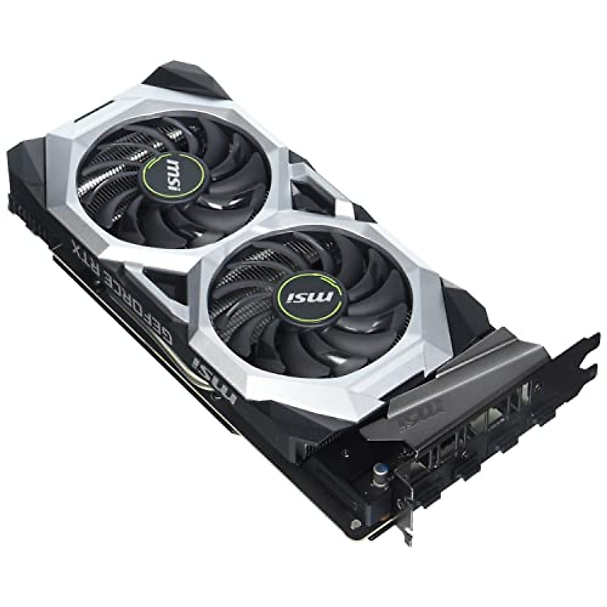 MSI Gaming GeForce RTX 2060 12GB GDRR6 192-bit HDMI/DP 1650 MHz Boost Clock Ray Tracing Turing Architecture VR Ready Graphics Card (RTX 2060 Ventus 6G)