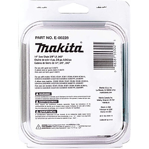 Makita E-00228 14" Saw Chain, 3/8” LP, 043”
