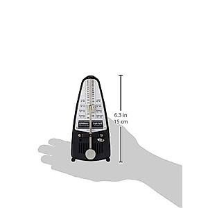 Wittner 836 Taktell Piccolo Metronome, Black