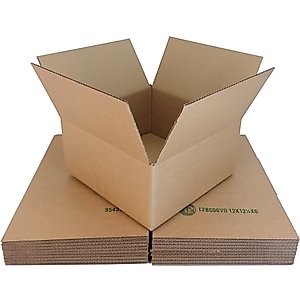 10 Kraft Brown 10-40 Vinyl 12" Record Cardboard Multi-Depth Mailers #12BC06VD - Shipping Boxes/Containers (LP, 33RPM, Album)
