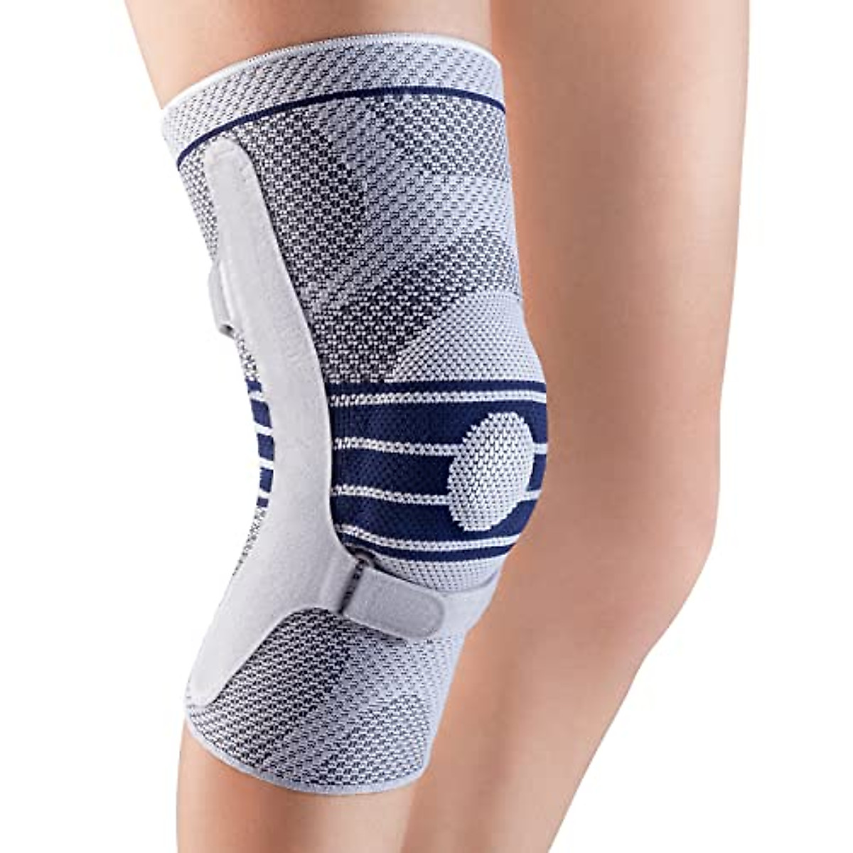 ZEAMO Knee Compression Sleeve with Gel Pad & Side Stabilizers (Medium)