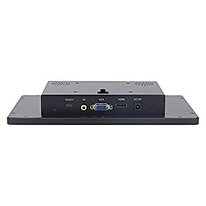 Computers Monitor, Touch Screen Monitor 10.1in Adjustable Bracket Wide Application for DVR (US Plug)