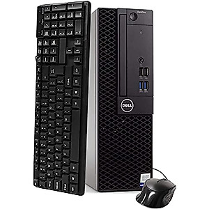 Dell OptiPlex 3040 Small Form Factor PC, Intel Quad Core i5 6500 up to 3.6GHz, 16G DDR3L, 256GB SSD, WiFi, Windows 10 Pro 64-English/Spanish/French(Renewed)