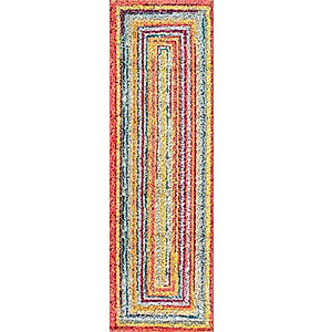 nuLOOM Hargis Labyrinth Runner Rug, 2' 5" x 8', Multi