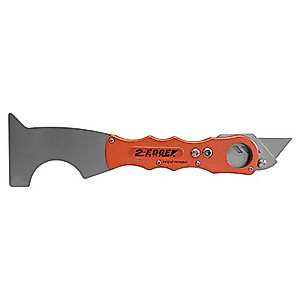 2Edge Knife: Putty Knife and Utility Knife Combo, Zorr Corp ZH-412
