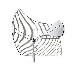 Bolton Long Ranger | New Parabolic Antenna - up to 20 Miles Range | High gain Cellular/WiFi Antenna up to +28 dB | All Cell Bands LTE,4G,5G,3G, WiFi 2.6/5 GHz WiFi 6 (Renewed)