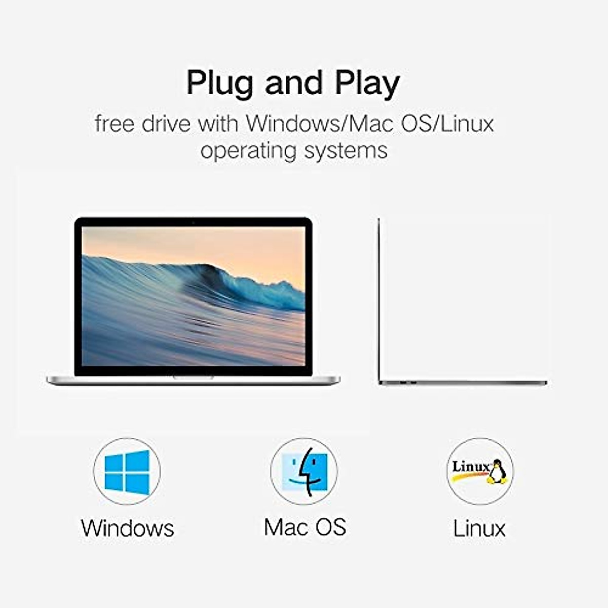 PANUSBGHUB Portable USB-C/Type-C Male to 4 USB Ports Female HUB Adapter