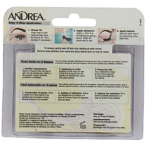 Andrea False Eyelashes Strip Lash Twin Packs, Two of a Kind 33 (Pack of 2)