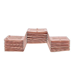 Oumefar 12pcs Drawer Dividers Organizer, Underwear Drawer Tool Drawer Divider Adjustable Honeycomb Closet Organizer Drawer Dividers(Pink)