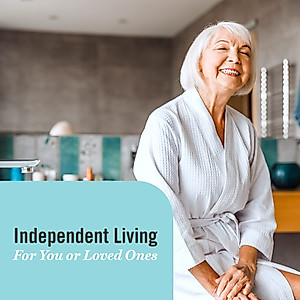 Medline Martha Stewart Euro Style Shower Chair with Microban for Disabled, Seniors and Elderly, Bath Chair for Tub, Supports up to 300 lbs.