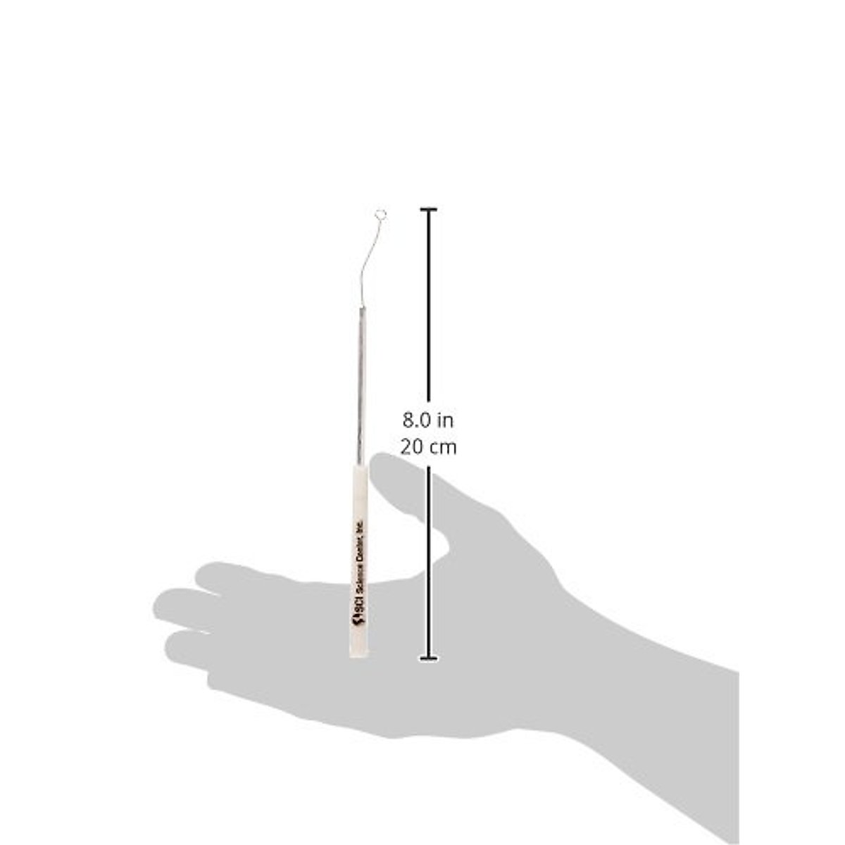 Nichrome V inoculating Loop with Handle, calibrated, 10 µL contained Volume