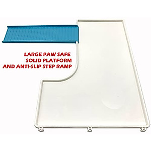 Large Deluxe 3-Tiers Hamster Gerbil Mouse Mice Habitat House Critters Cage with Complete Set of Accessories Expandable and Customizable