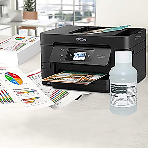 Printhead Cleaning Kit for Epson HP Canon Brother Printer ET-2720 4700 4750 WF-7710 7720 WF-2850 2830 XP4100 4105 4720 4730 4740 WF-2650 3620 3640 XP330 XP430 Printer Cleaning kit (100ml)