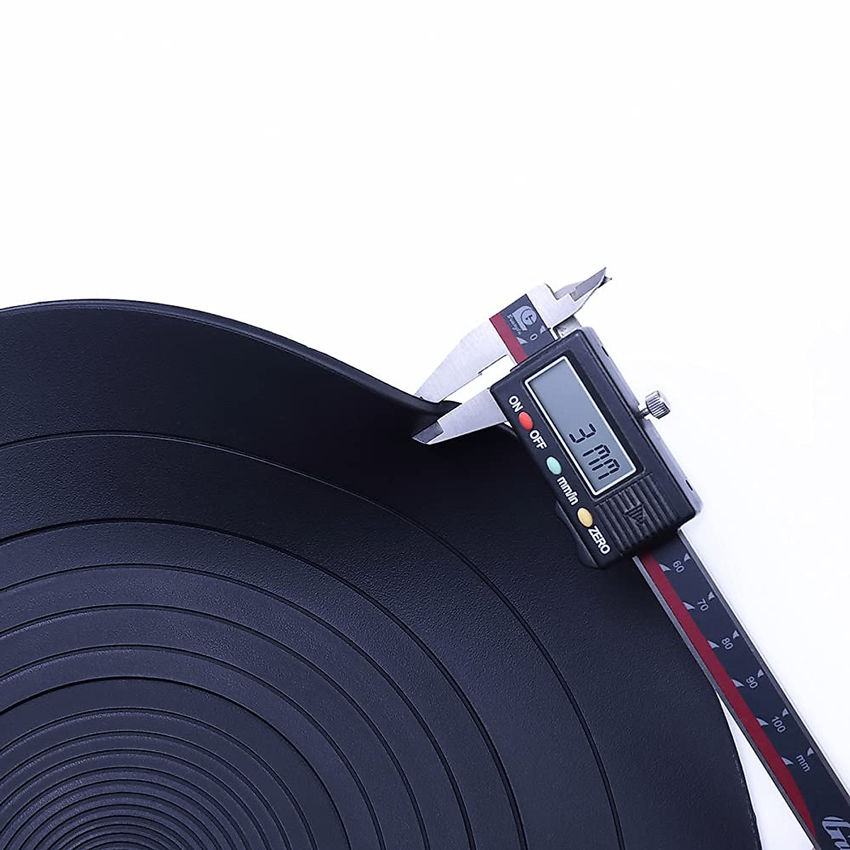 Turntable Platter Mat, 12" Silicone Rubber Slipmat Universal to All Hi-Fi Record LP Players by Gartopvoiz