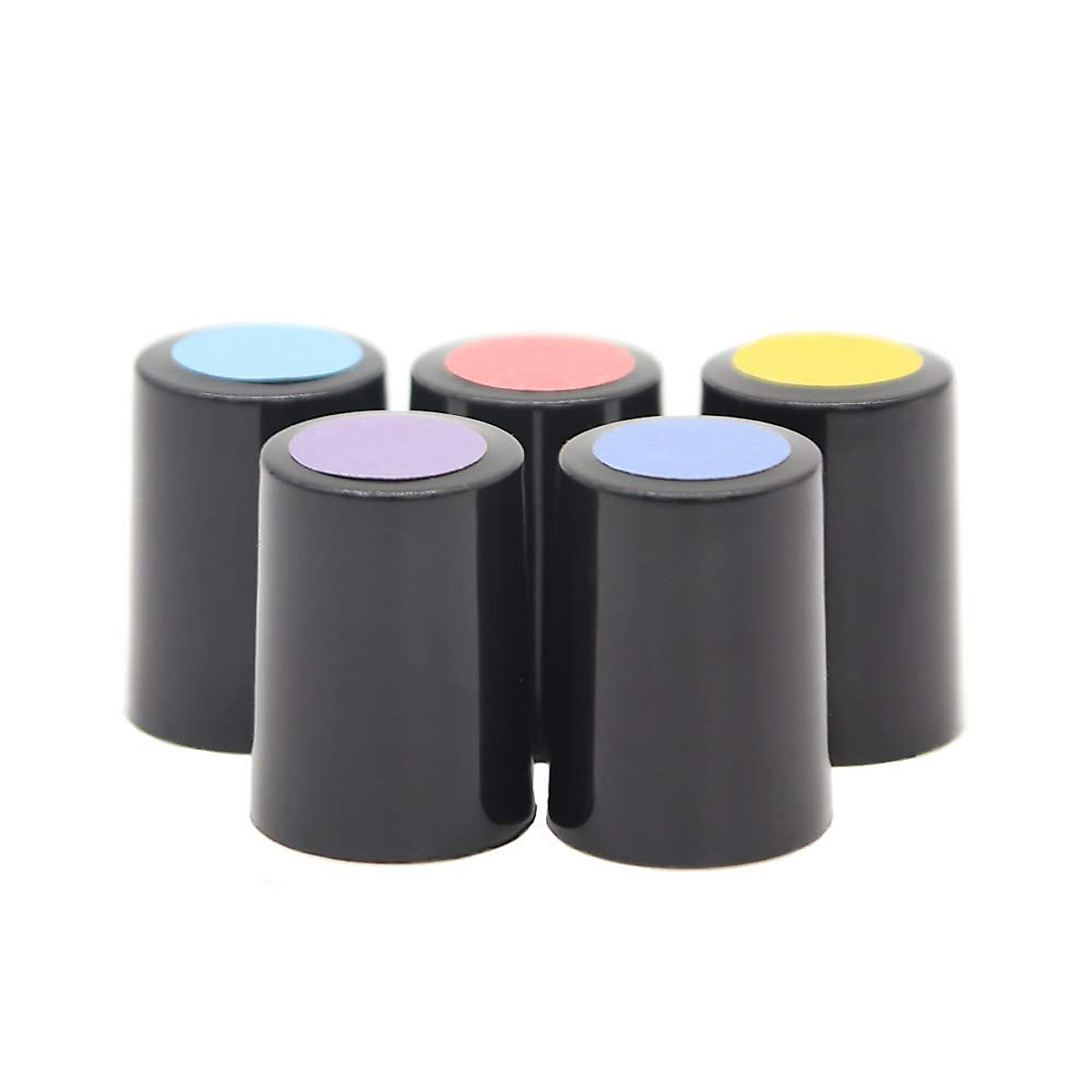 Essential Oil Roller Bottles 63 Pack 10ML Glass Roller Bottle Amber For Essential Oil (4 Opener,6 Dropper, 4 Funnels,192 Label) (Blue)