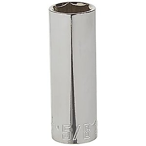 CRAFTSMAN Deep Socket, SAE, 3/8-Inch Drive, 5/8-Inch, 6-Point (CMMT43335)