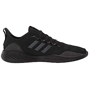 adidas Men's Fluidflow 2.0 Trail Running Shoe, Black/Grey/Black, 11