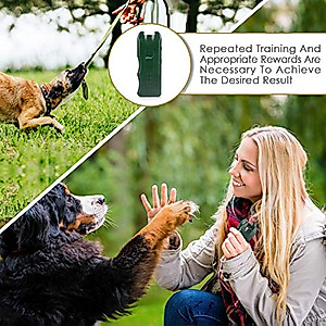 RESSYYT Ultrasonic Dog Barking,Dog Training & Behavior Aids and Bark Control Device of 82ft,Dog Agility Training Equipment with 3 Function,Dog Anti Barking Device for Outdoor and Indoor
