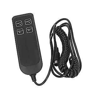 Remote Hand Control, 4 Button Hand Control Handset with 5Pin Connection, Professional Electric Sofa Remote Hand Control for Lift Chair Power Recliner
